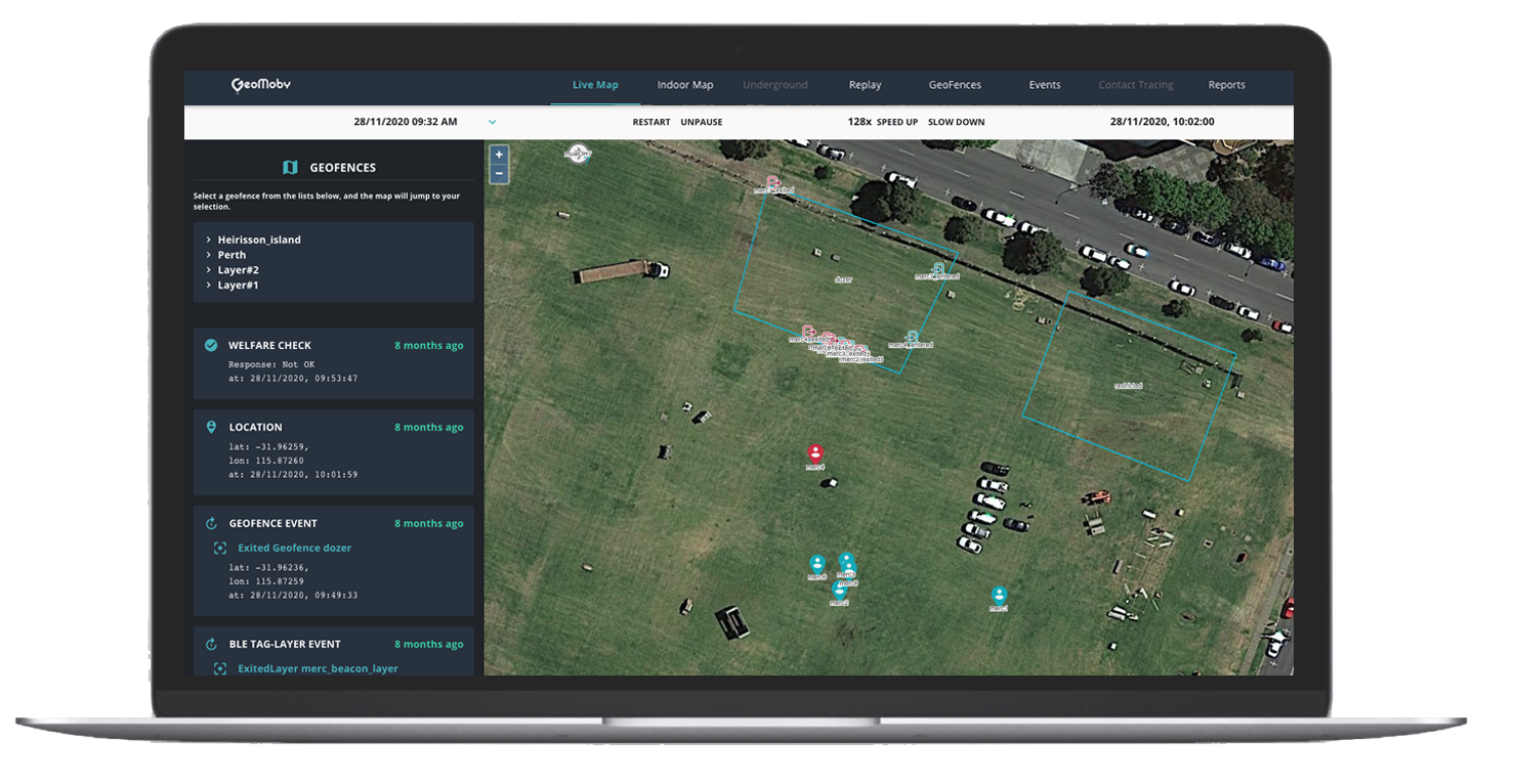 Location Based, Real-Time Monitoring and Visibility – GeoMoby